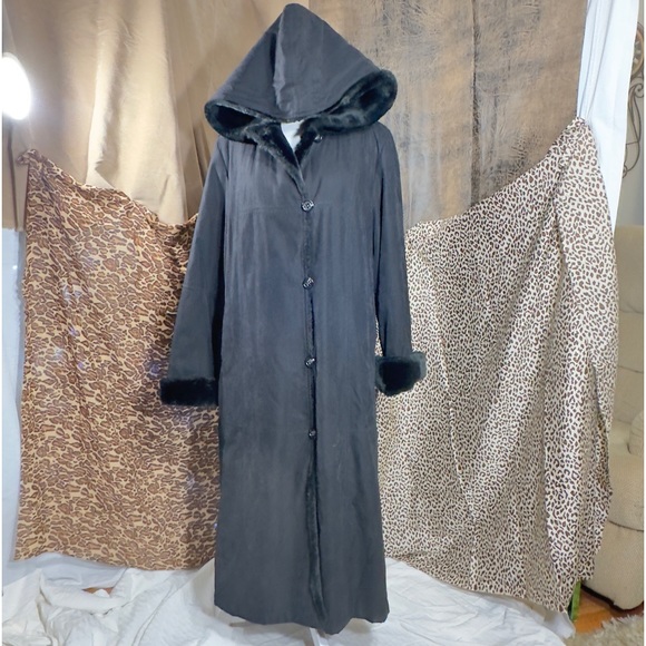 Utex Design | Jackets & Coats | Utex Design Coat W Faux Fur Inside And ...